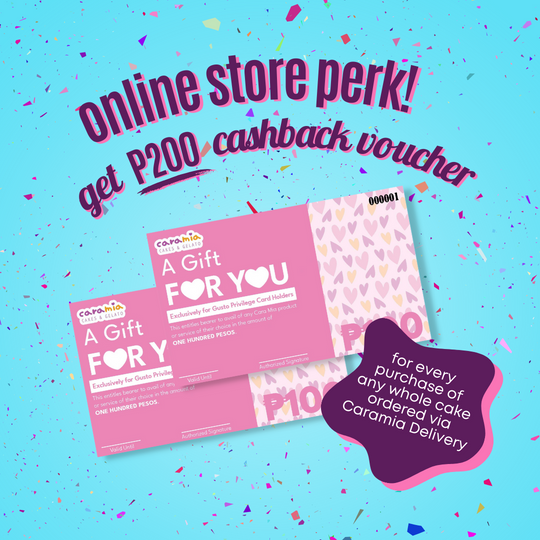 Gusto Privilege Card – Caramia PH